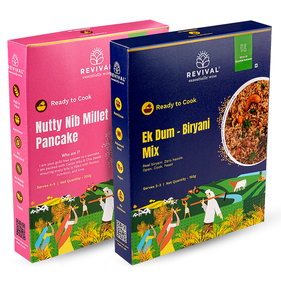 Millet-Based Quick Meals | 15-Min Ready | Healthy & Tasty – Revival ...